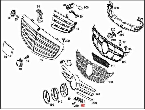 Genuine MERCEDES A205 C205 S205 W205 C-CLASS W205 Model plate ...
