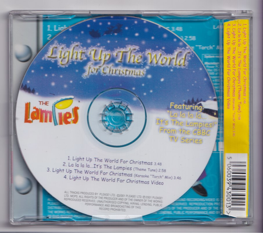 (KY980) The Lampies, Light Up The World For Christmas - 2001 CD | eBay