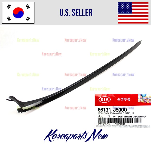 Windshield Pillar Side Molding Trim Left DRIVER ⭐GENUINE⭐ Kia Stinger ...
