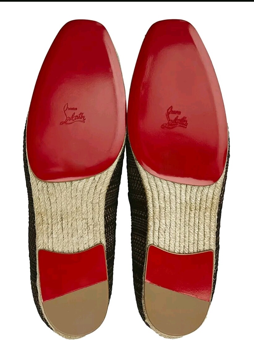 RED LACQUERED LEATHER SOLES REFURBISHING | eBay