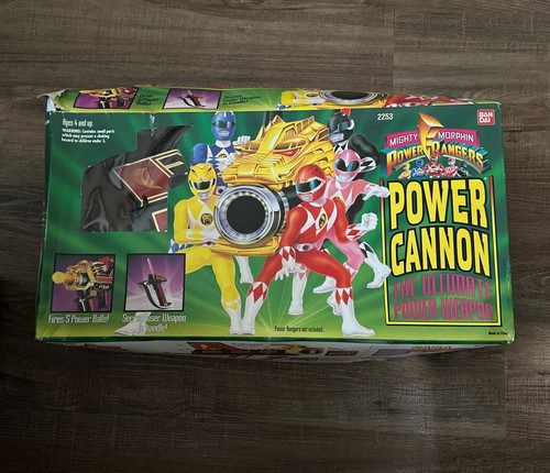1994 Bandai Mighty Morphin Power Rangers Power Cannon Ultimate Power ...