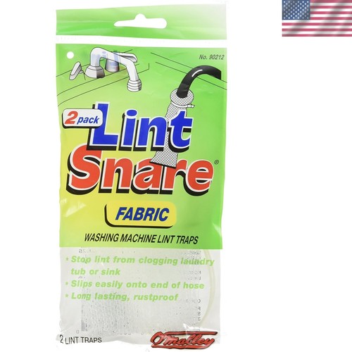 12-Pack Lint Snare Fabric Traps with Ties - Easy Installation & Durable ...