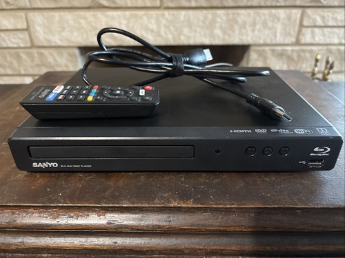 Sanyo Blu-ray Disc Player with Remote 4 Ft. HDMI Cable and Remote | eBay