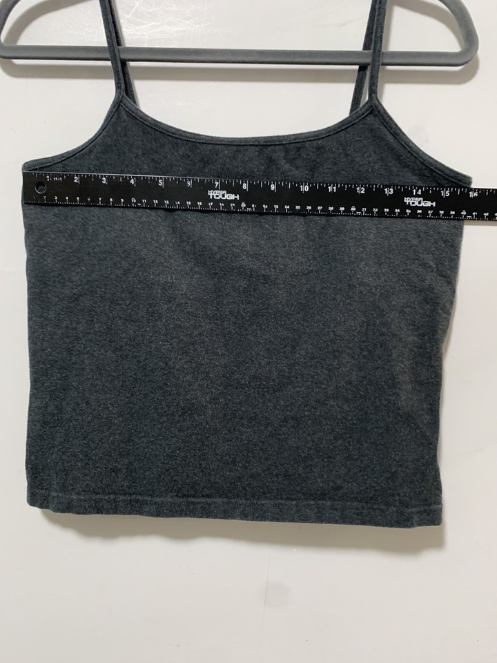 Eddie Bauer Women Large 32" Bust Gray Camisole Spaghetti Cami Tank Top ...