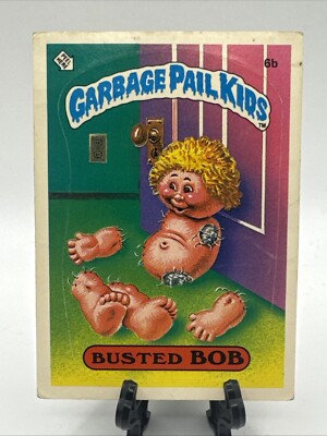 1985 Topps Garbage Pail Kids Series 1 Busted Bob USA #6b gpk Matte | eBay