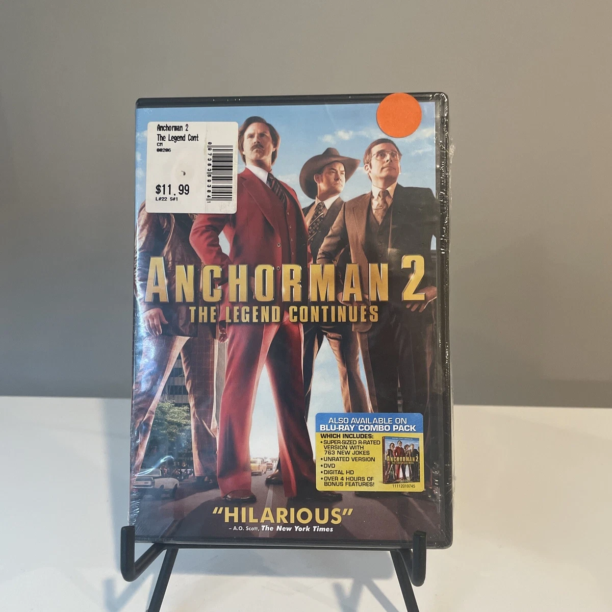 Anchorman 2 The Legend Continues Dvd