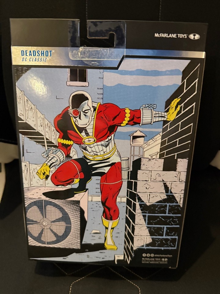 McFarlane DC Multiverse Collector Edition Deadshot Platinum Chase New ...