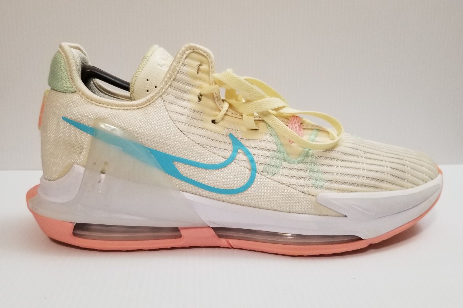 Nike LeBron Witness VI 6 Easter Pastel Yellow Pink Bl… - Gem
