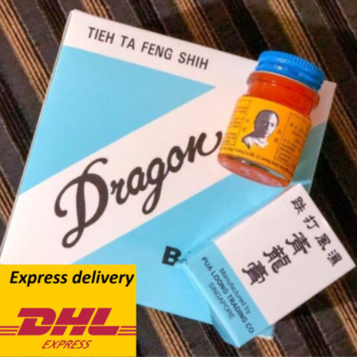 12 x 20g - New Tieh Ta Feng Shih Dragon Balm Ointment (Orange) - Fast ...