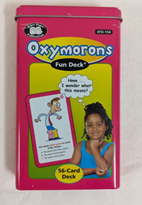 Oxymorons Fun Deck by Super Duper | eBay