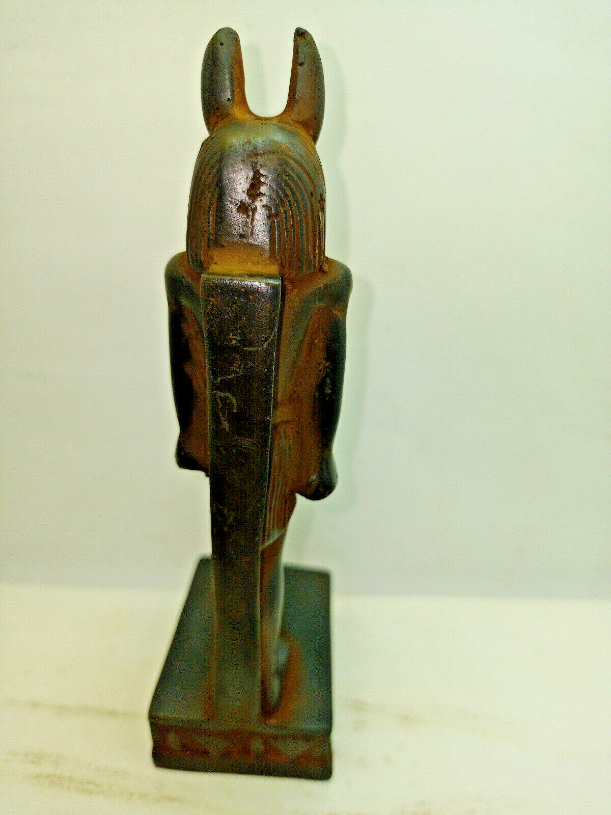 RARE ANCIEN PHARAONIQUE ÉGYPTIEN ANTIQUE ANUBIS stand statue pierre ...
