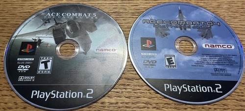Ace Combat 4 and Ace Combat 5 PS2 Bundle DISC ONLY tested | eBay