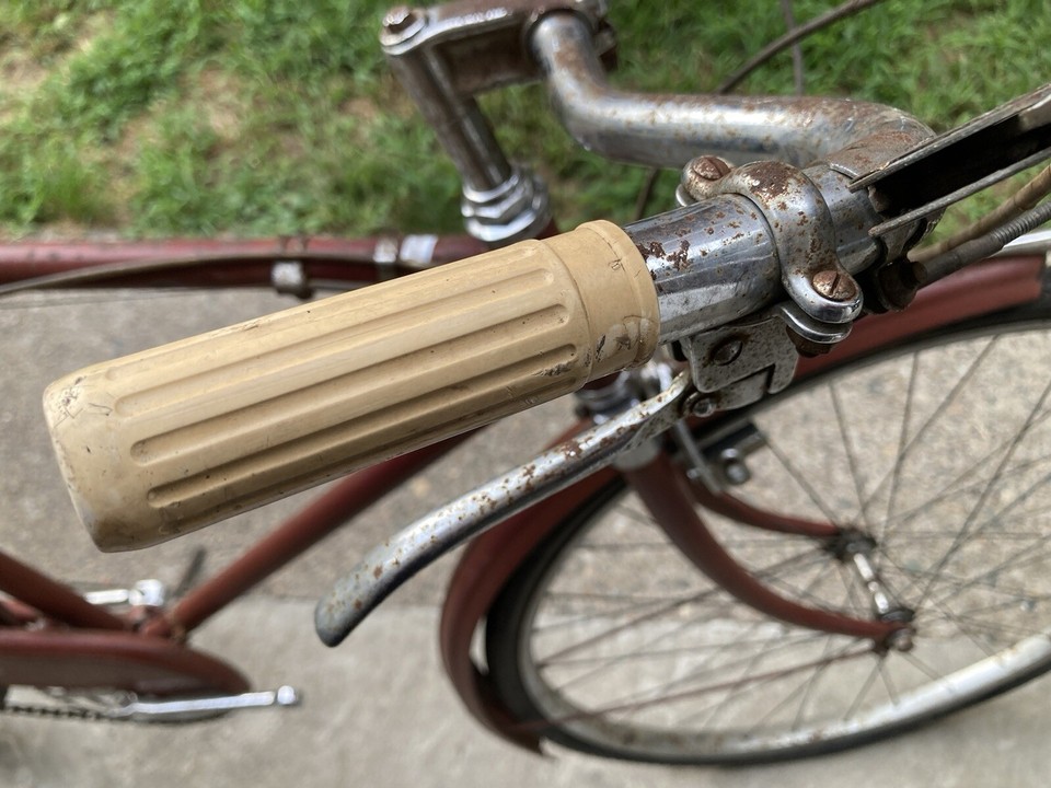 Antique 1950’s Indian Scout Bicycle - Sturmey Archer - stock original ...