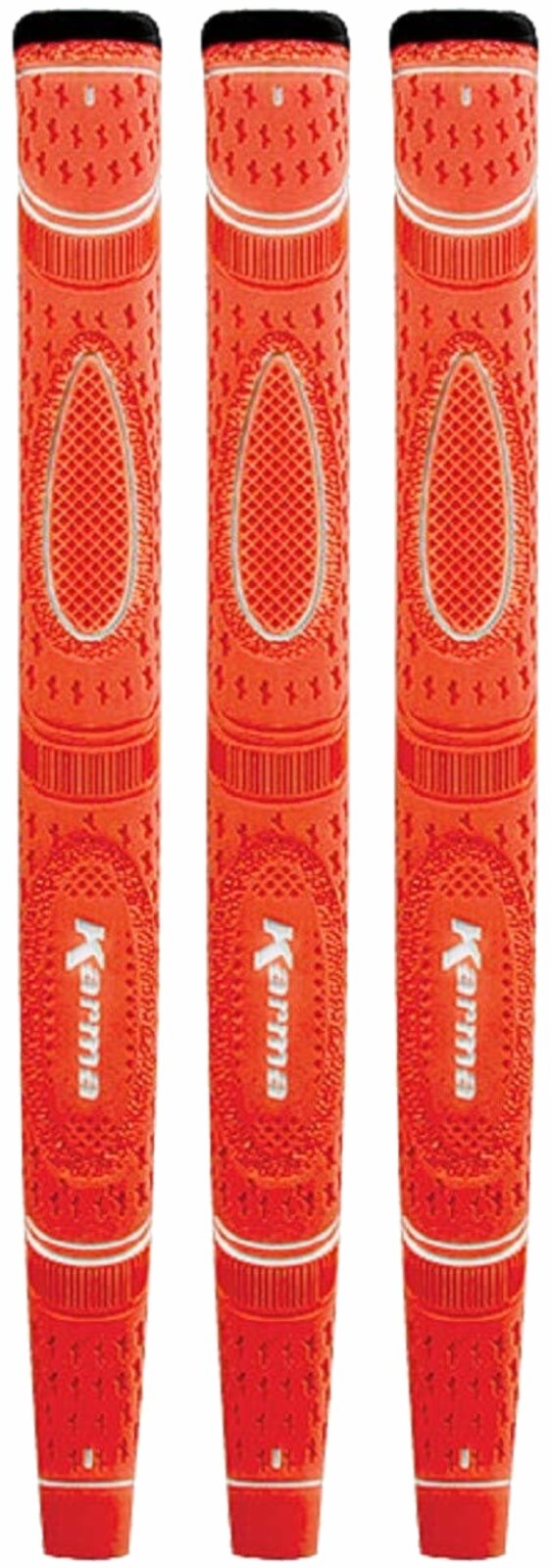 Dual Touch Midsize Orange Putter Grip Front Pistol Tour Style Design ...