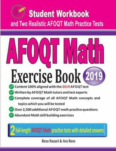 Afoqt Math Exercis: Student Workbook and Two Realistic Afoqt Math Tests ...
