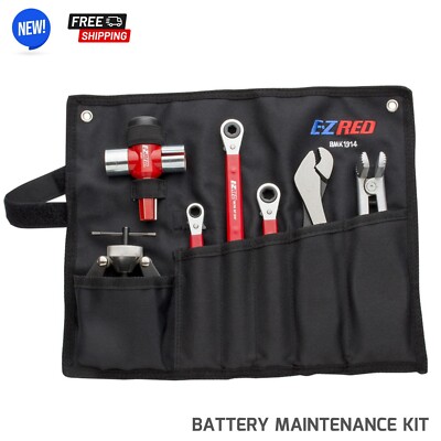Battery Maintenance/ Terminal Spreader/ Cleaner Kit for Car Battery ...