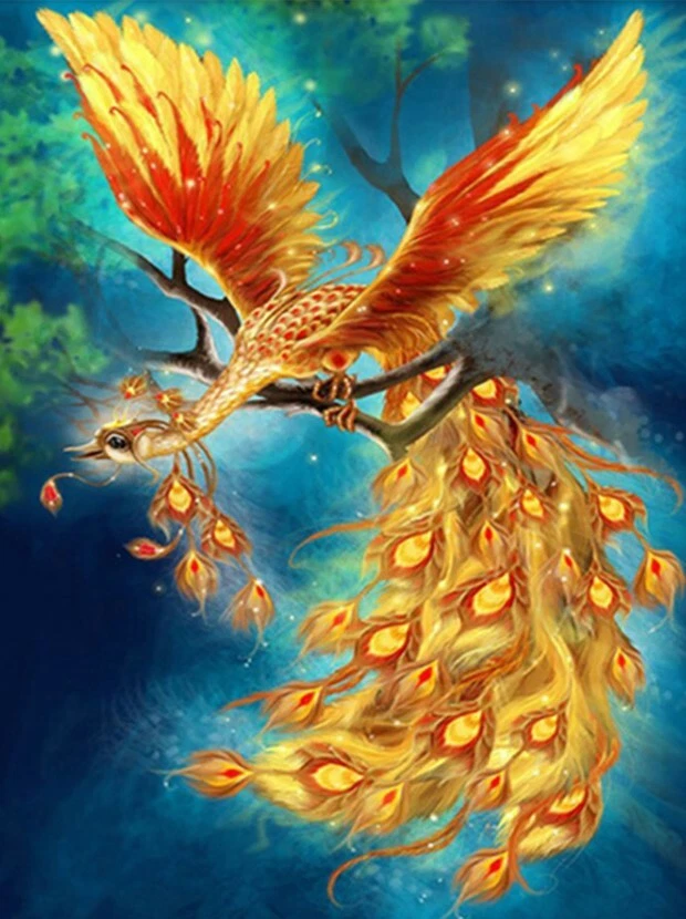 Phoenix Bird Paintings