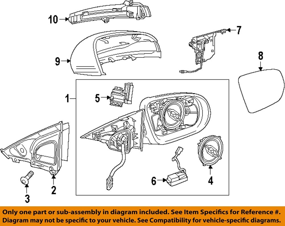 MERCEDES OEM 15-18 C300 Front Door-Antenna Left 2059057501 | eBay