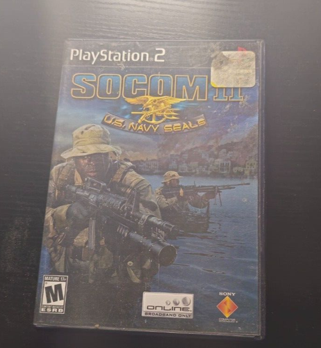 SOCOM II 2 US Navy Seals PS2 PlayStation 2 - Complete CIB 711719727521 | eBay