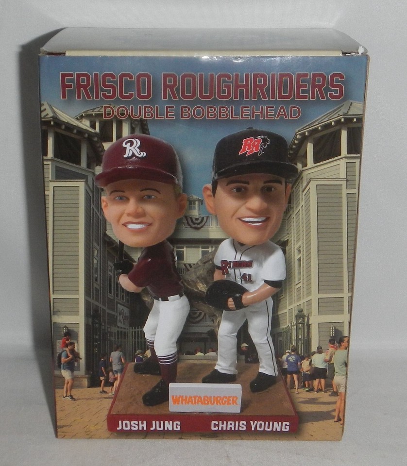 NIB Frisco Roughriders MiLB Baseball John Jung Chris Young Double ...