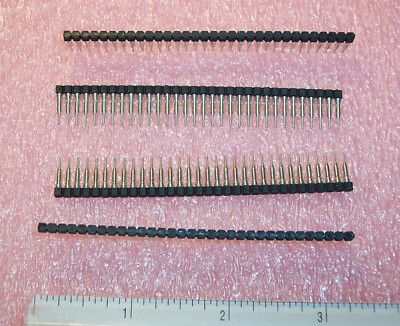 QTY (10) SIP1X32-041B MCKENZIE 32 PIN MACHINED SIP SOCKETS CLOSED FRAME ...