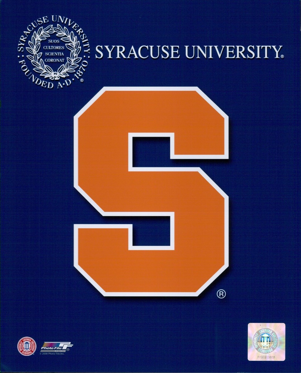 Syracuse Football Logo Syracuse University Chrome And Orange Car