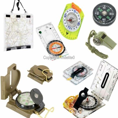 Compass & Map Cases for Scout, Sighting, Walking, Hiking, Orienteering ...
