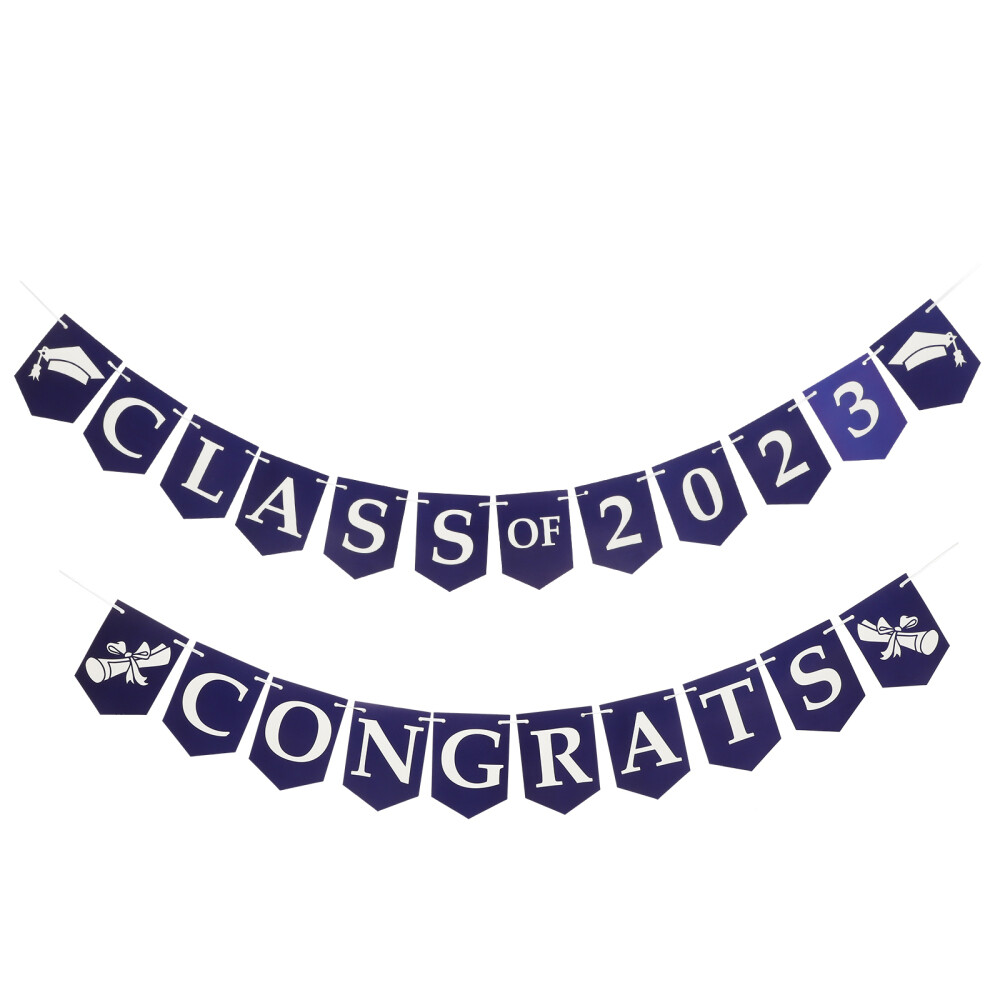 Congratulation Grad Garlands 2023 Graduation Latte Art The Banner ...