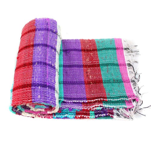 4X6 Indian Rectangular Beautifully Made Chindi Rag Rug Floor Carpet ...