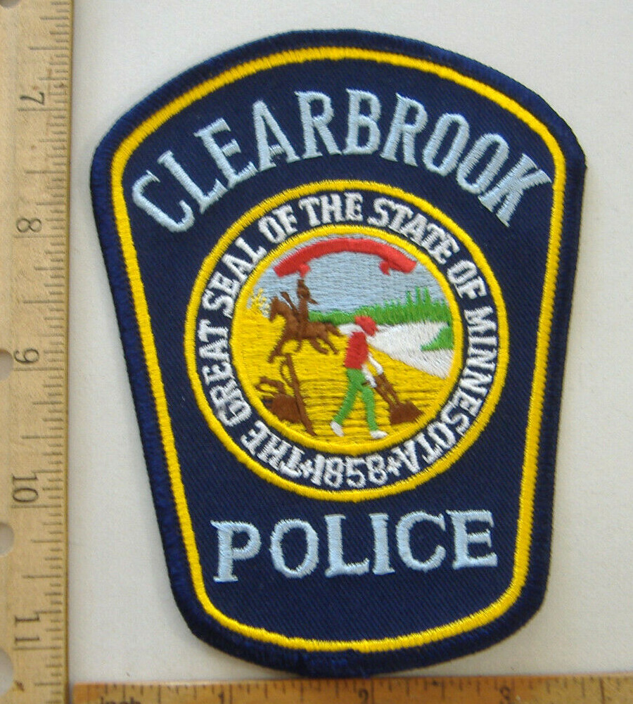CLEARBROOK MINNESOTA POLICE FABRIC PATCH | eBay