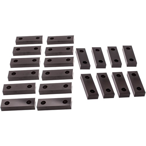 (10 Packs) 6x2x1" Machined Aluminum Soft Jaws for Kurt 6" Vises 6 x 2 x ...