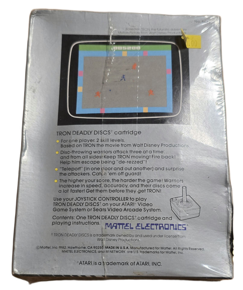 Tron Deadly Discs (Atari 2600, 1982) Brand New Sealed! | eBay
