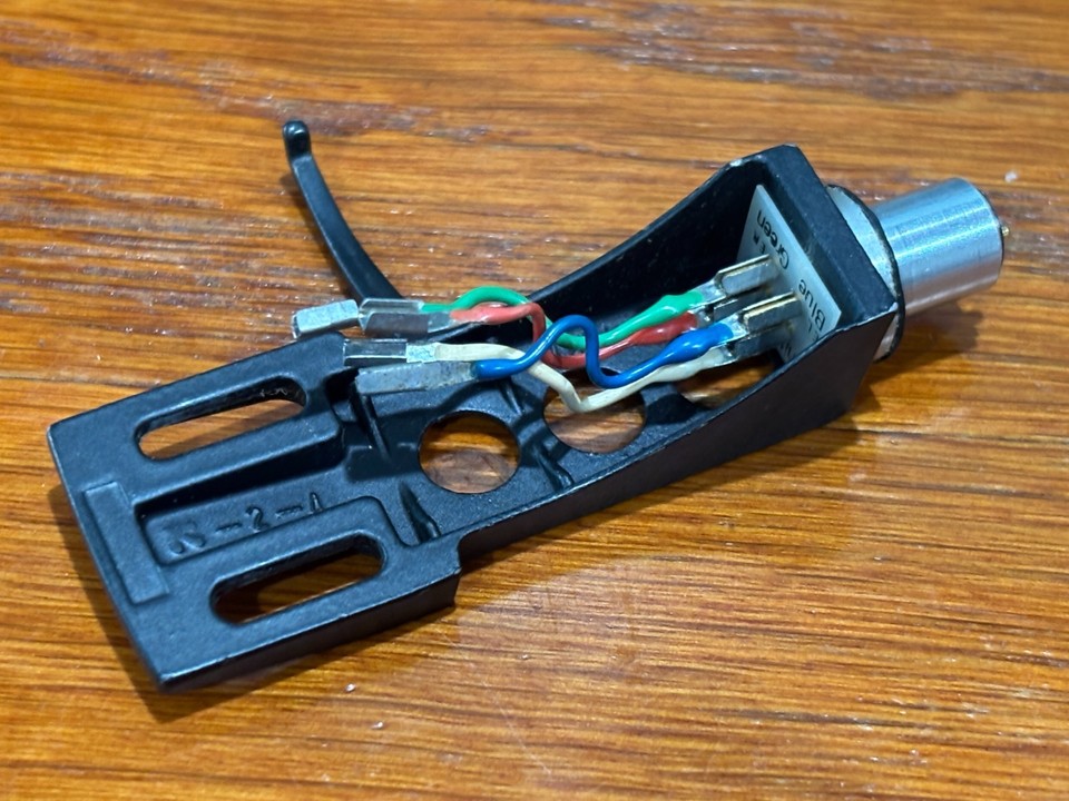 Unbranded Turntable Headshell (Black) - w/ Wires | eBay