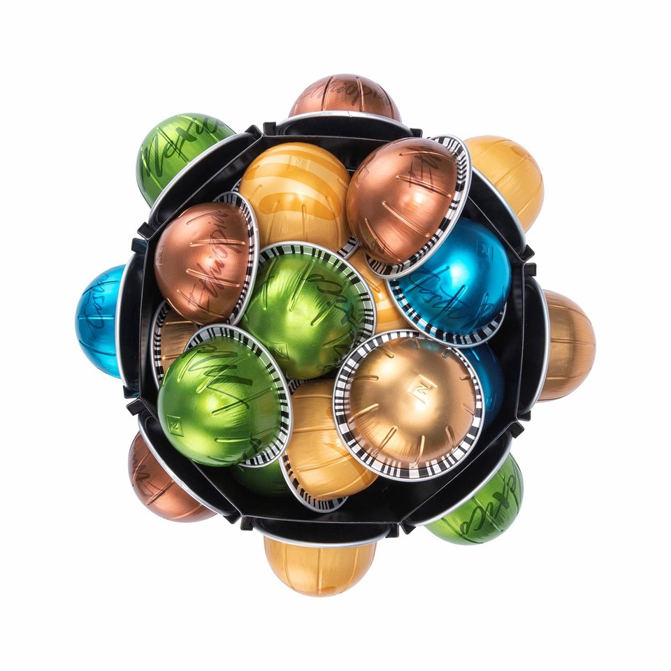 Nespresso capsule holder 360 Degree Revolving, Compatible with ...