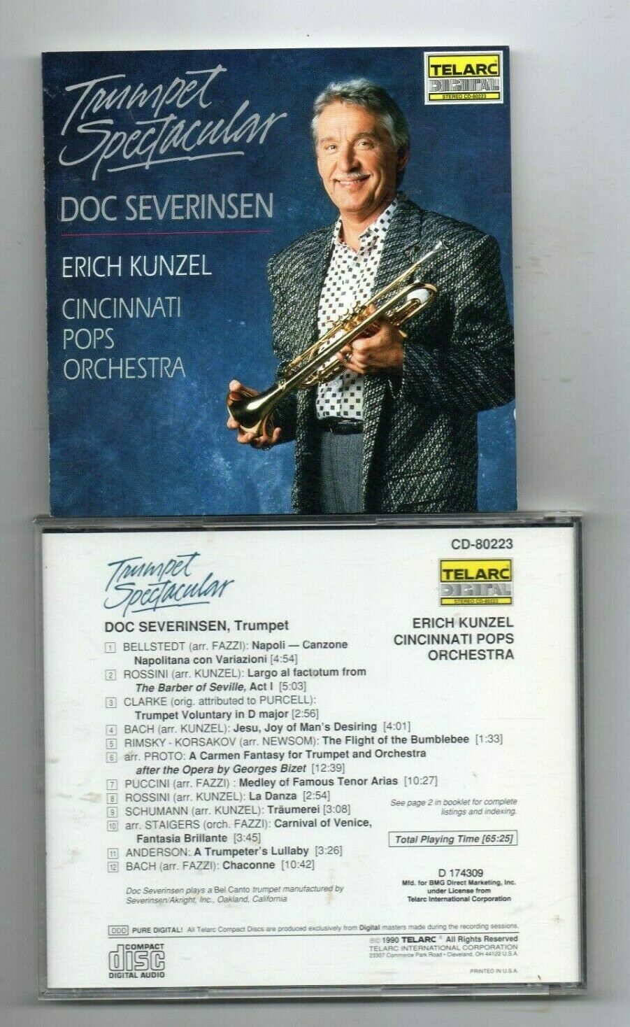 CD - Doc Severinsen - Trumpet Spectacular - Very Nice | eBay