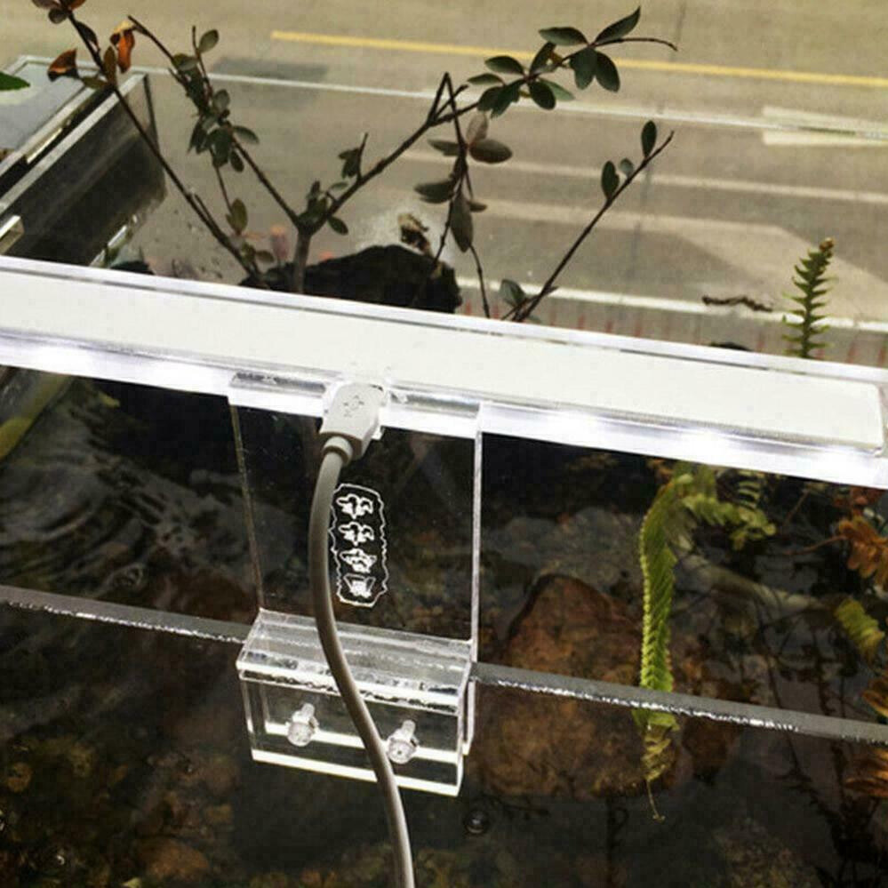 Aquarium Light LED Lamp Aqua Plant Fish Tank Lighting Clip-On Bracket ...