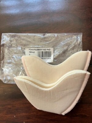 NEW Capezio Foam Rubber Toe Pads Dance Ballet Pointe Shoes Adult Medium ...