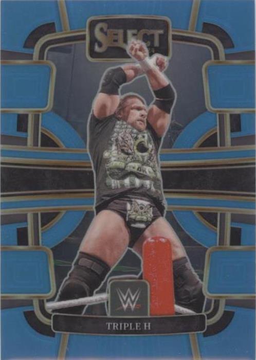 2024 Panini Select WWE - Concourse Triple H #85 Light Blue Prizm /249 ...