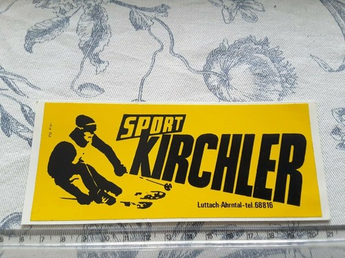ADESIVO STICKER - SPORT KIRCHLER LUTTACH (LUTAGO) - AHRNTAL | eBay