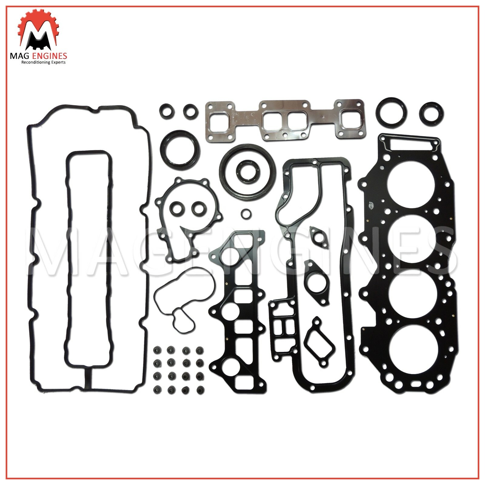 WLAA-02-300 FULL GASKET KIT MAZDA WL-AT FOR MAZDA BT-50 & FORD RANGER 2 ...