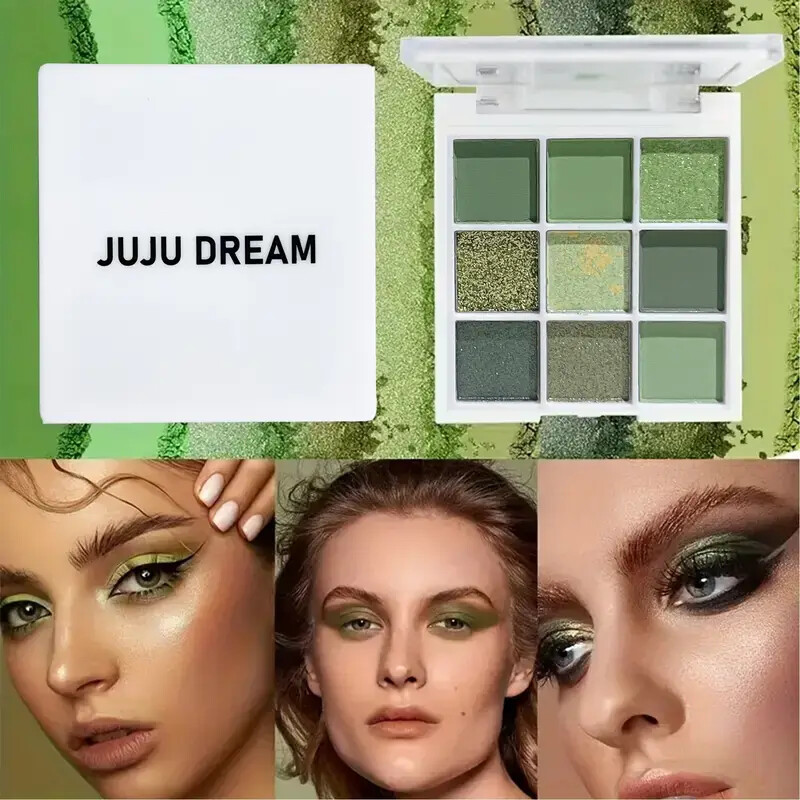 Juju Dream Wicked Green 9-Colour Eyeshadow Palette - Fast & FREE ...