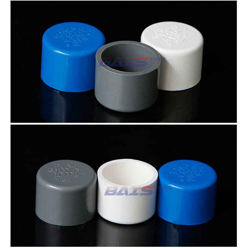 PVC Rohr Endkappe Deckel Endstecker Stopfen Fitting ø20mm~200mm Weiß ...