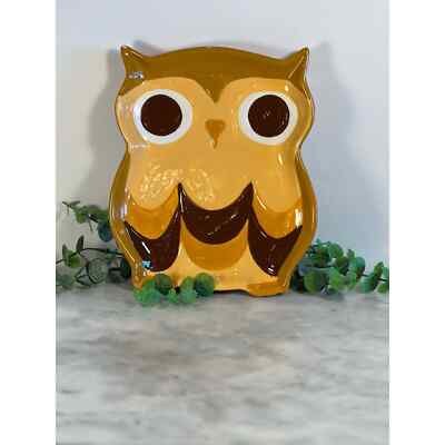 Retro Owl Platter Plate | eBay