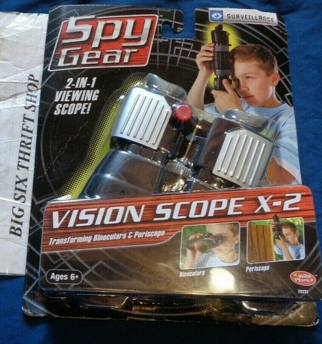 Spy Gear 2-in-1 Viewing Scope X-2 - Binoculars & Periscope Wild Planet ...
