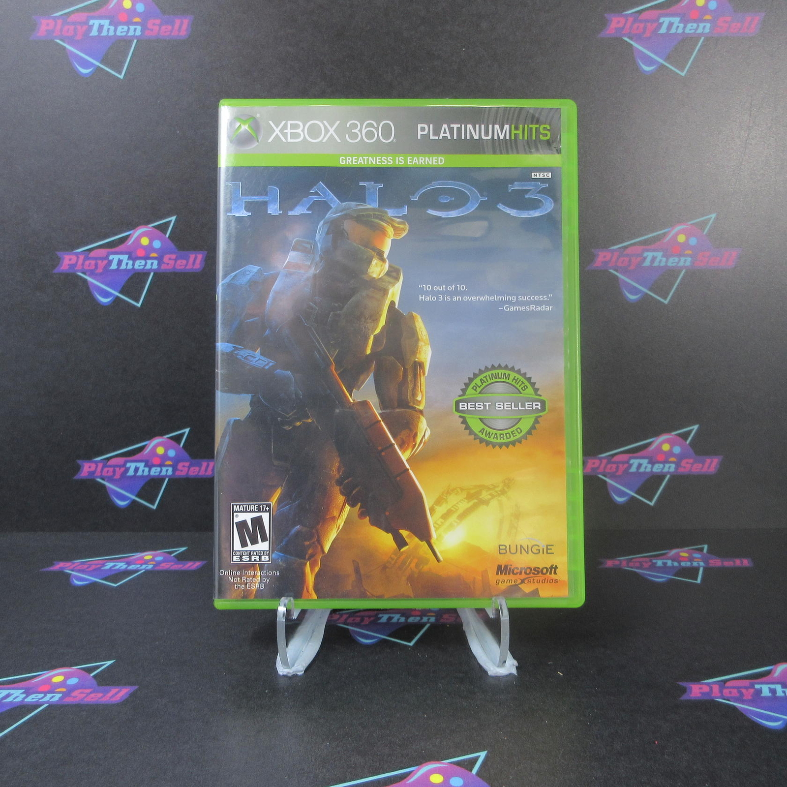 Halo 3 Xbox 360 Platinum Hits - Game & Case 882224444477 | eBay
