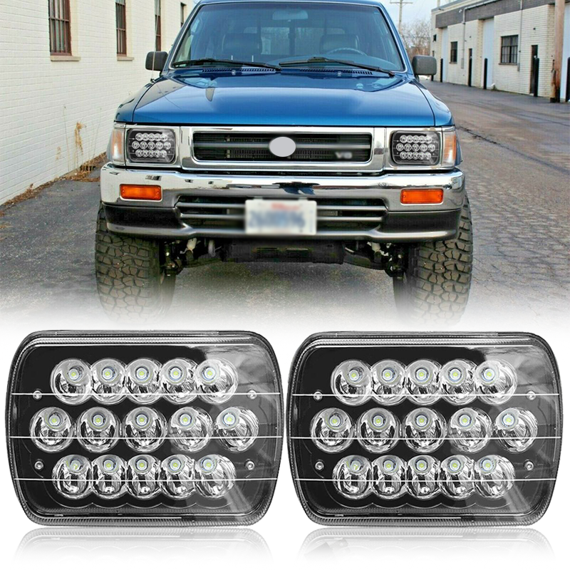 5x7" 7x6" Inch Headlights Sealed Beam For Toyota Pickup 1982-1995 Truck ...