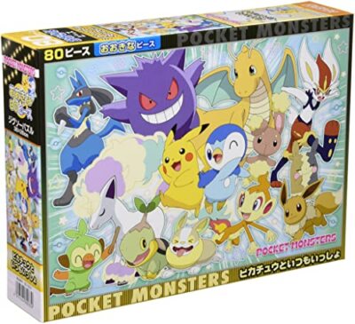 Pokemon Always with Pikachu 80 Large Piece Jigsaw Puzzle Beverly JAPAN ...