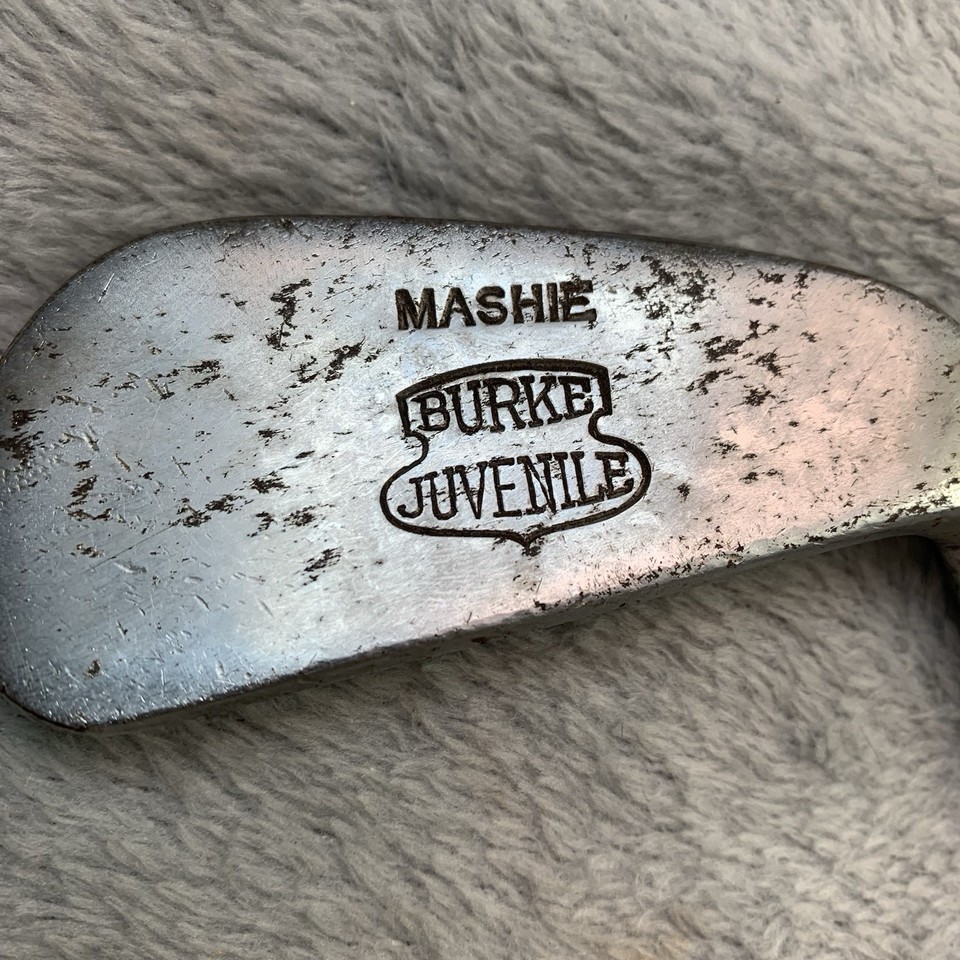 Antique Hickory Wood Shaft Golf Club Burke Juvenile Mashie G7 | eBay UK