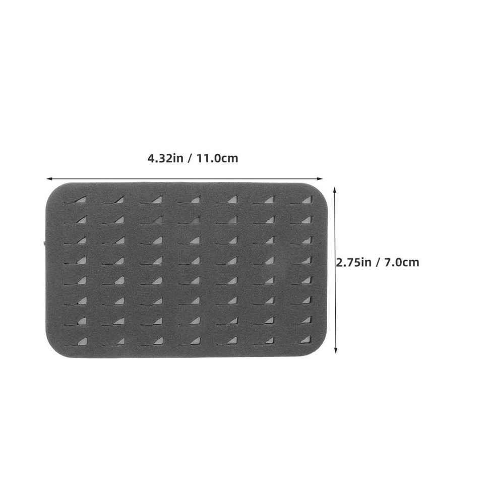 2pcs Foam Fly Fishing Organizer: Fishing Gear Storage Board ...