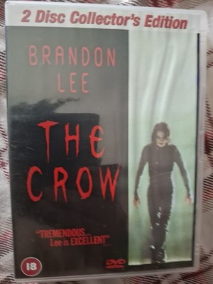 The Crow DVD (2003) Brandon Lee, Proyas (DIR) cert 18 2 discs Quality ...